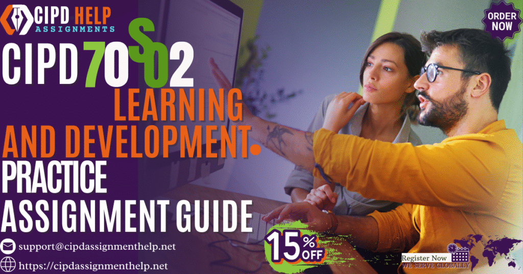 Learning and Development practice 7OS02 Assignment Guide